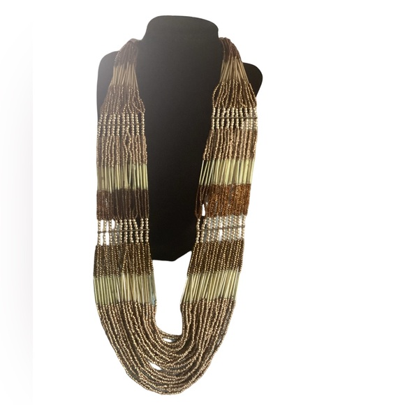 Jewelry | New Long Multi Strand Bead Necklace | Poshmark